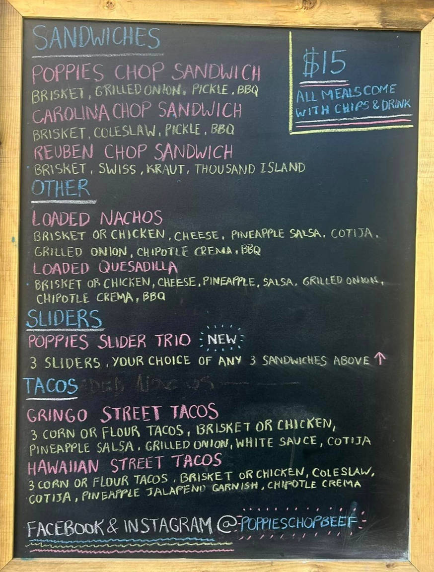 Chop Beef Menu N Richland Hills Bursting w/ Flavor | Poppies